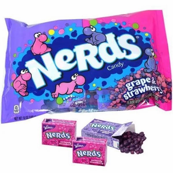 Jual NERDS Candy Grape & Strawberry 340gr | Shopee Indonesia