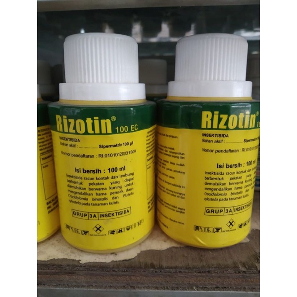 Jual obat pertanian Insektisida RIZOTIN 100ec 100ml | Shopee Indonesia