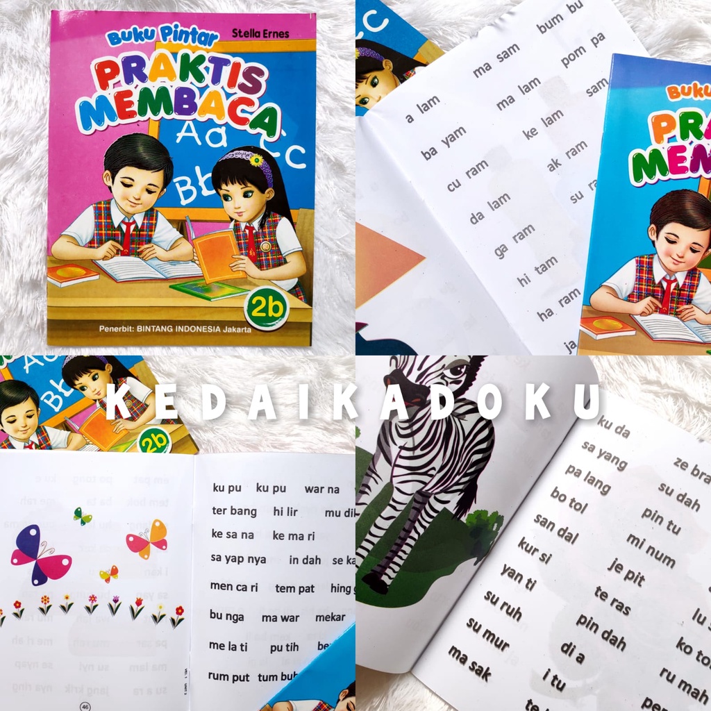 Jual Buku Pintar Praktis Membaca Seri 2 - Buku Belajar Membaca TK SD ...
