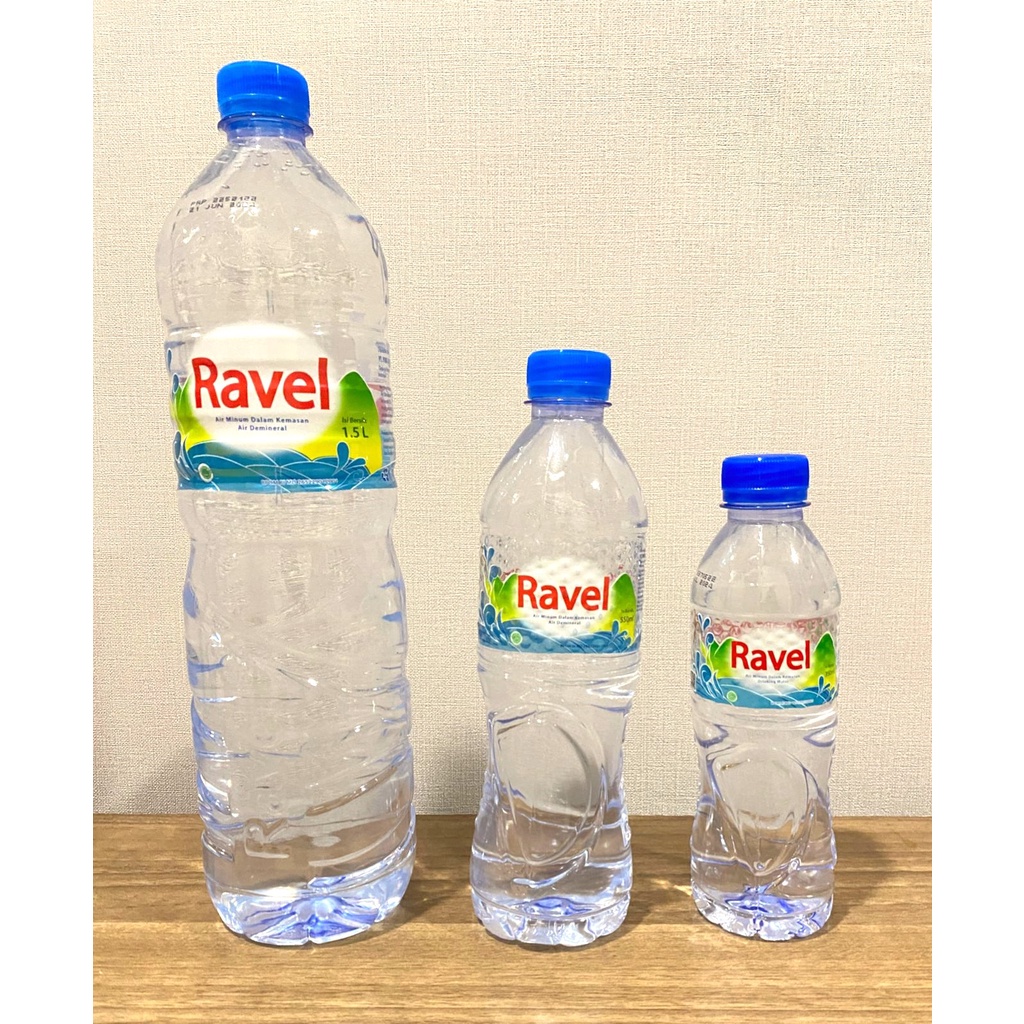 Jual Ravel AMDK Air Demineral 350ml, 550ml, 1.5L | Shopee Indonesia