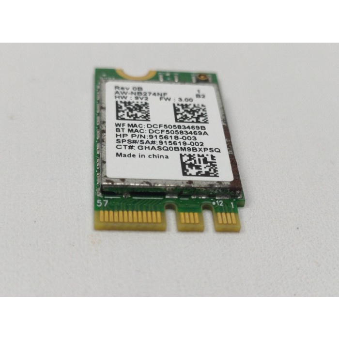 Jual ET21 WFI-RTL-12 Internal WiFi Card WiFi Chip Laptop REALTEK ...