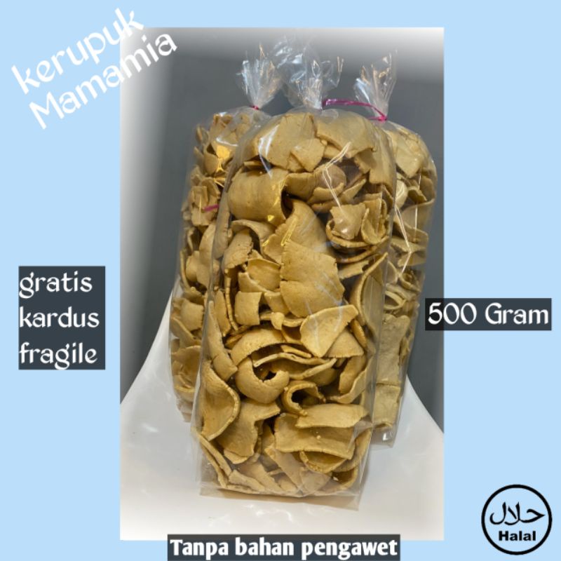 Jual KERUPUK MAMAMIA GURIH & ENAK 500 GR | Shopee Indonesia