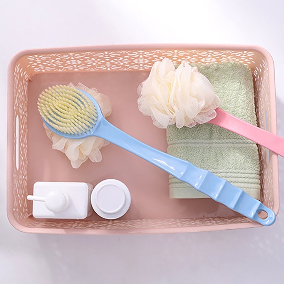 Jual Shower Puff Sikat Mandi 2 Sisi Untuk Badan Punggung Penggosok ...