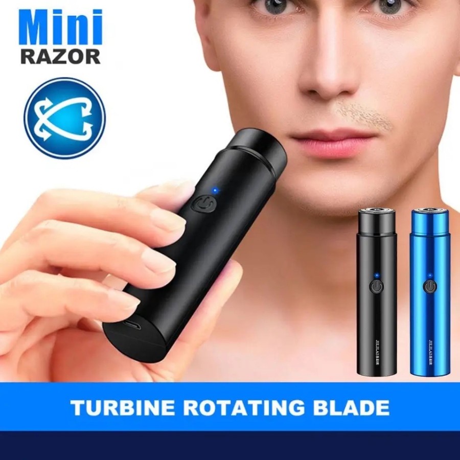 Jual [AGS] Mini Razor Electric Alat Cukur Kumis Jenggot | Shopee Indonesia