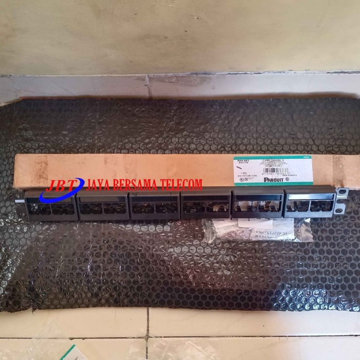 Jual Blank Patch Panel 24Port Panduit Cppl24Wbly/Blank Panel Panduit ...