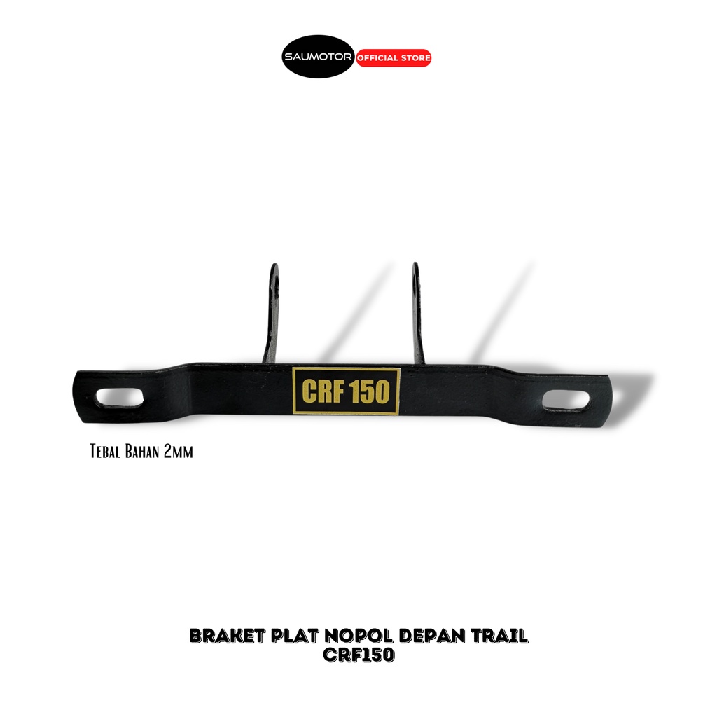 Jual Saumotor Braket Plat Nopol Depan Crf 150 Dudukan Plat Nopol Honda ...