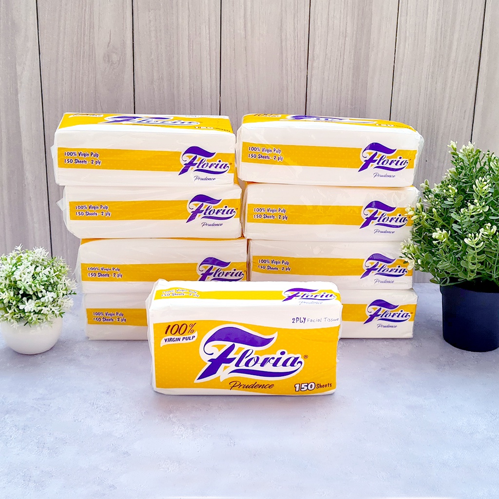 Jual Tissue Facial Floria Prudence 150 sheets 2 ply / Tissue Wajah ...