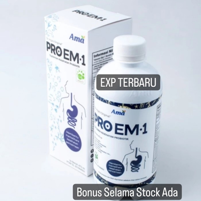 Jual PRO EM1 PROBIOTIK ORIGINAL 473ml | Shopee Indonesia