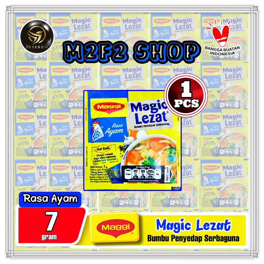 Jual Maggi Magic Lezat Bumbu Penyedap Rasa Ayam Sachet - 7 gr (Kemasan ...