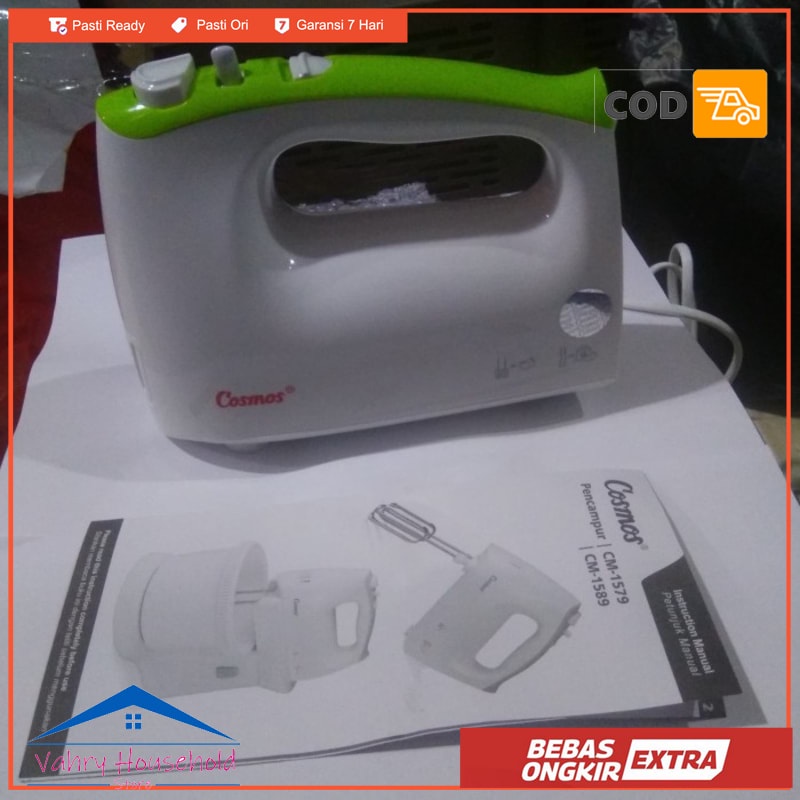 Jual MESIN SAJA Cosmos Hand Stand Mixer CM1589 CM 1589 Garansi Original ... Jual MESIN SAJA Cosmos Hand Stand Mixer CM1589 CM 1589 Garansi Original ...
