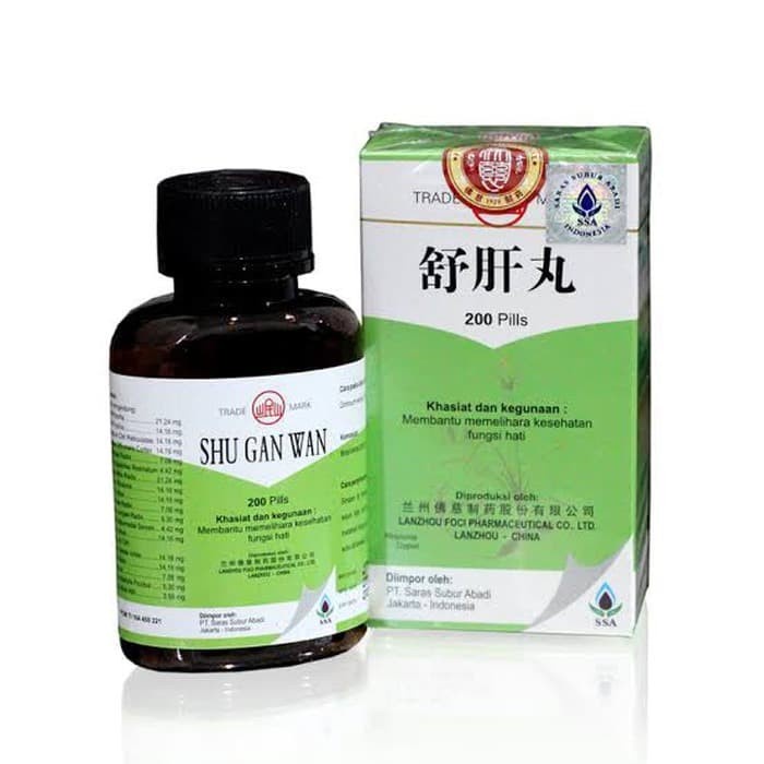 Jual SHU GAN WAN ( bpom ) Obat Liver Kesehatan Fungsi Hati - Obat Cina ...