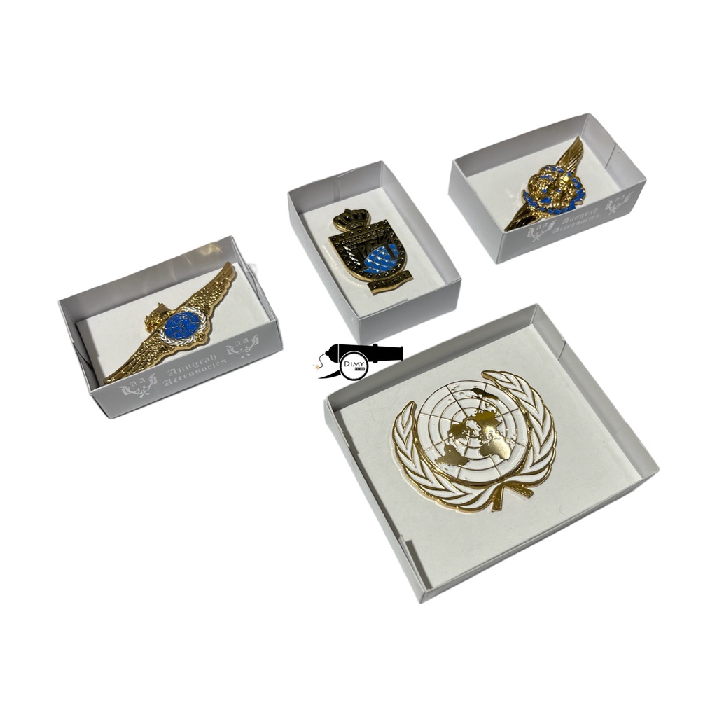 Jual Emblem Baret PBB/Emblem UN/Brevet wing un unifil/brevet wing pas ...