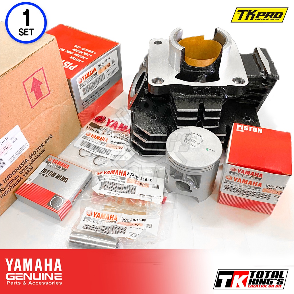 Jual BLOK BORING CYLINDER RX KING RXKING RXK YP2 ORIGINAL SET PISTON ...