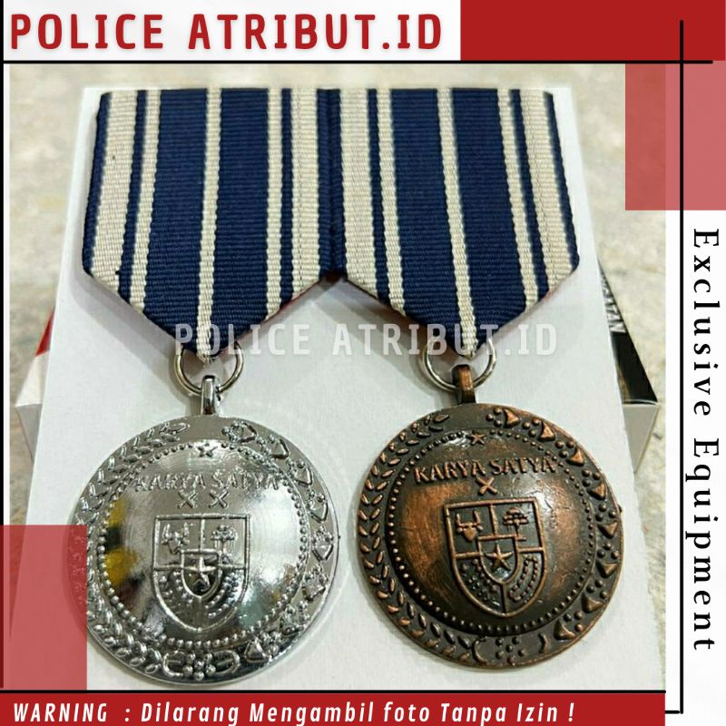 Jual Satya lencana Mendali PDU Set PNS ASN 10 20 Tahun Tanda Jasa Promo ...