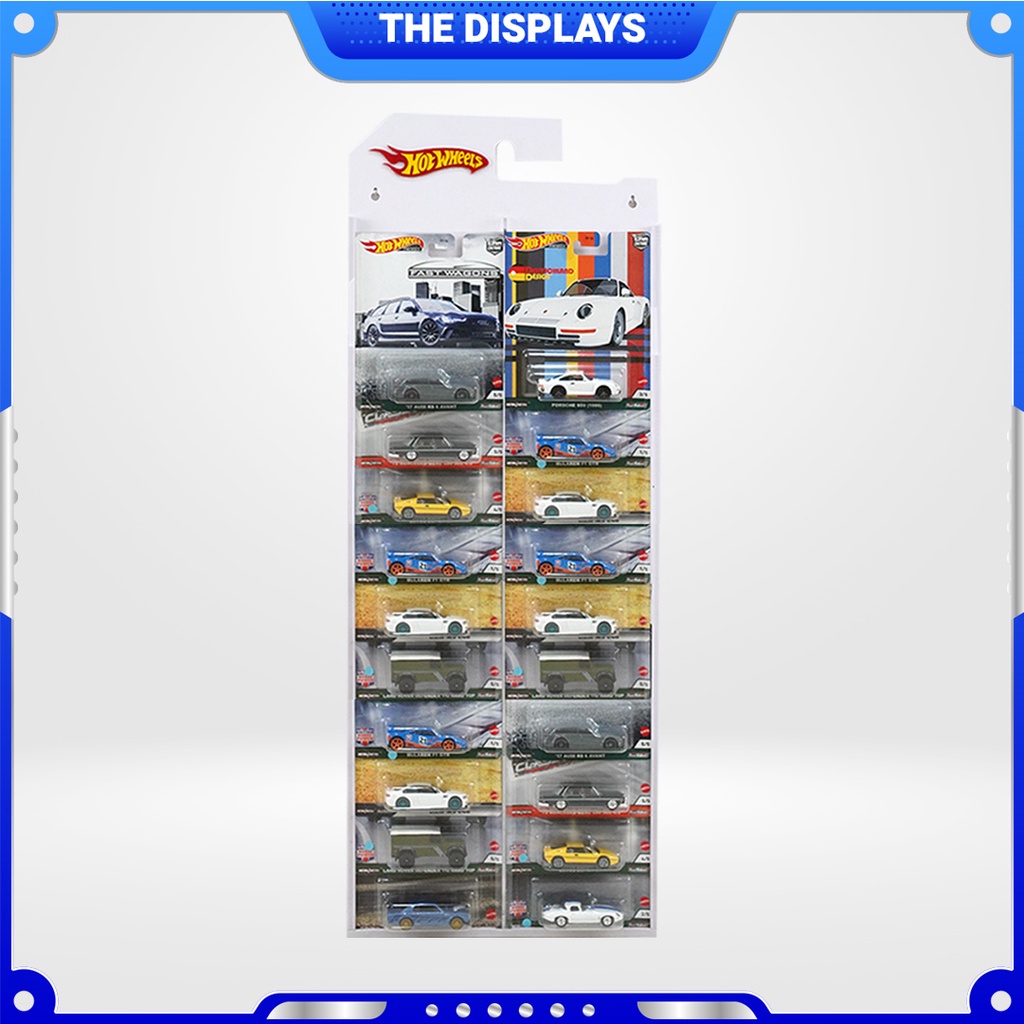 Jual DISPLAY RAK HOTWHEELS RETRO ISI 20 BAHAN PVC BOARD | Shopee Indonesia
