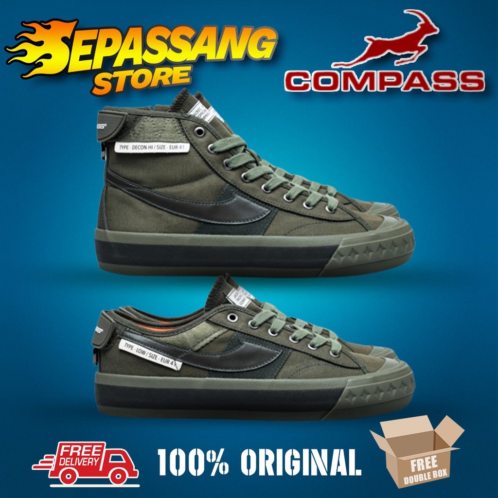 Jual Sepatu Compass Retrograde edisi Flight Jkt | Shopee Indonesia