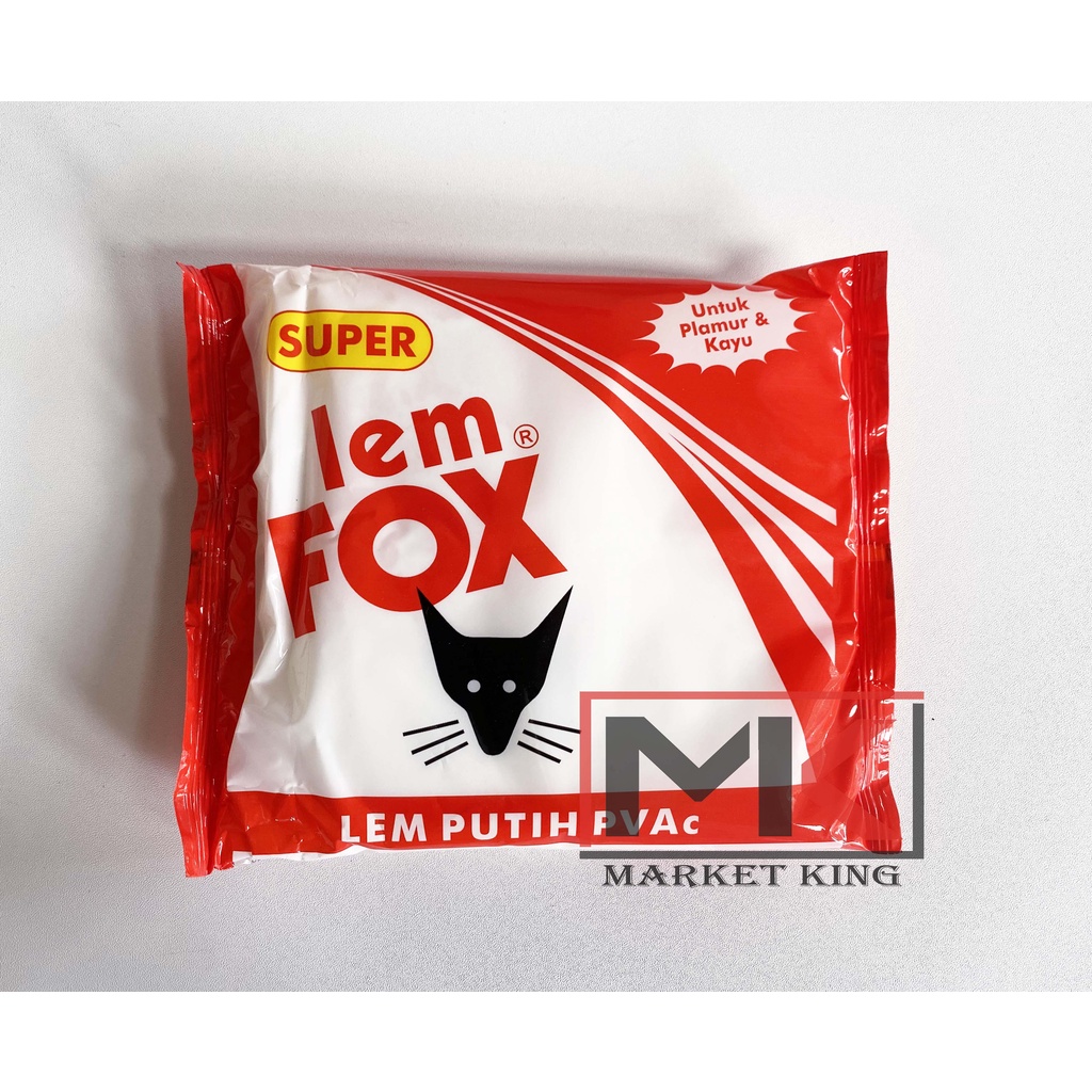 Jual Lem Fox Putih PVAC Bungkus Merah 350 gr | Shopee Indonesia