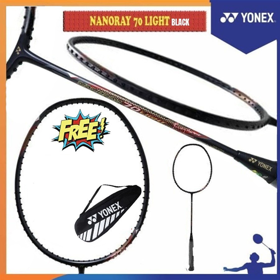 Jual YONEX NANORAY 70 LIGHT RUDY HARTONO RAKET BADMINTON ORIGINAL | Shopee Indonesia