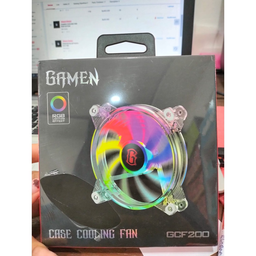 Jual GAMEN COOLING FAN RGB GCF200 | Shopee Indonesia
