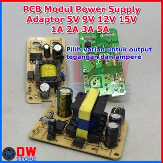 Jual PCB Modul Power Supply Adaptor 5V 9V 12V 15V 1A 1.5A 2A 3A 3.5A 4A ...