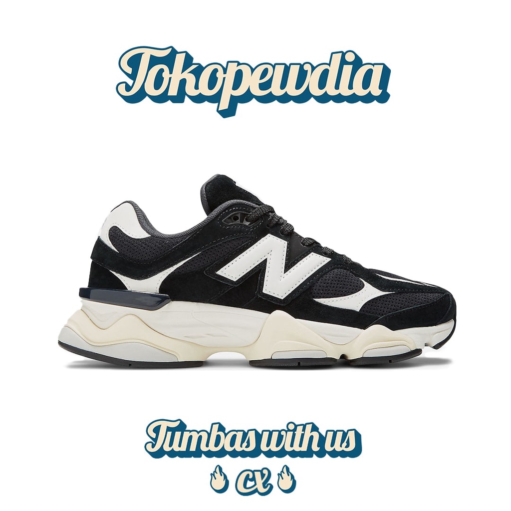Jual New Balance 9060 Black White (U9060AAA) | Shopee Indonesia