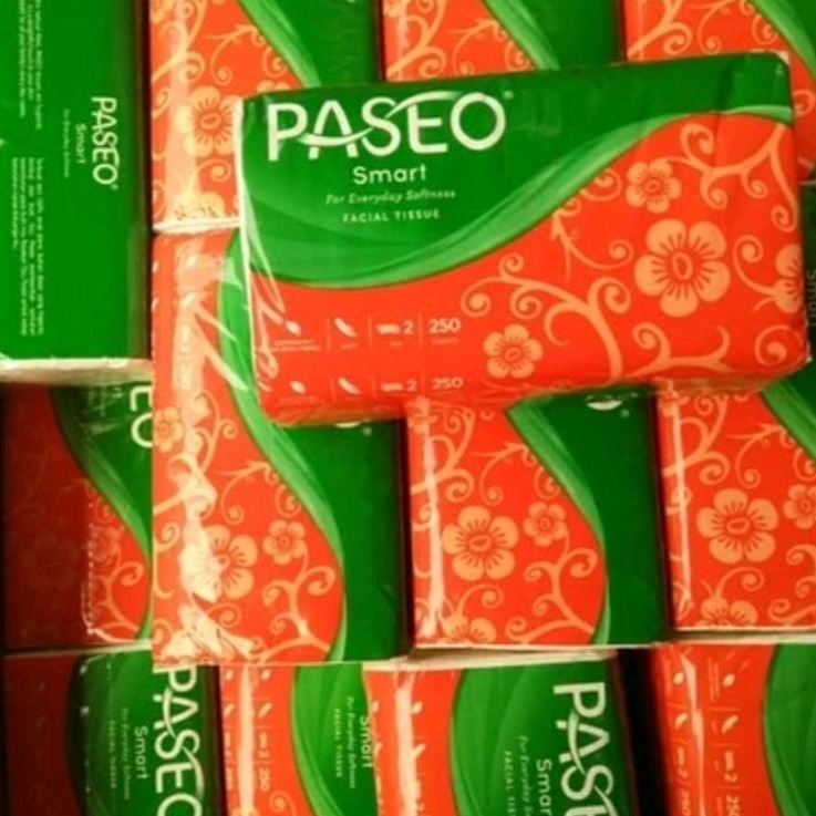 Jual Tissue/Tisu Paseo Smart 250 sheets/ Facial Tissue | Shopee Indonesia