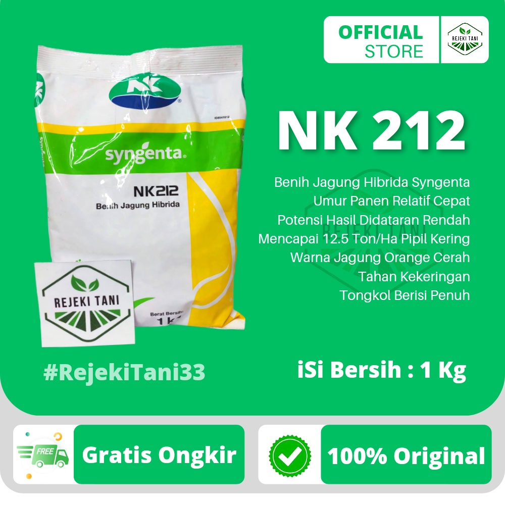 Jual Benih Jagung NK 212 SYNGENTA Wirosableng 1 KG | Shopee Indonesia