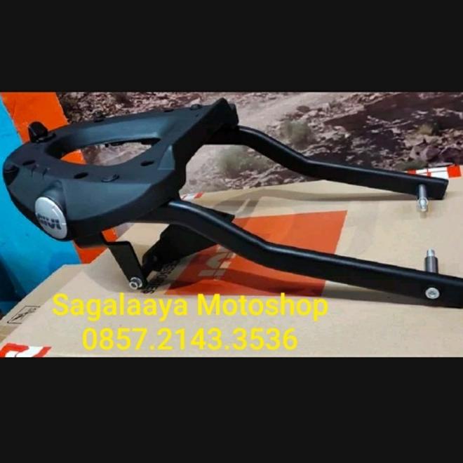 Jual Bracket Srv Givi Yamaha Wr155 Wr 155 Trail Breket Top Box Center ...