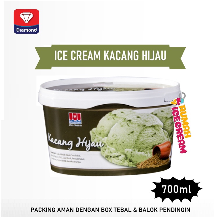 Jual Ice Cream Diamond 700ml | Shopee Indonesia