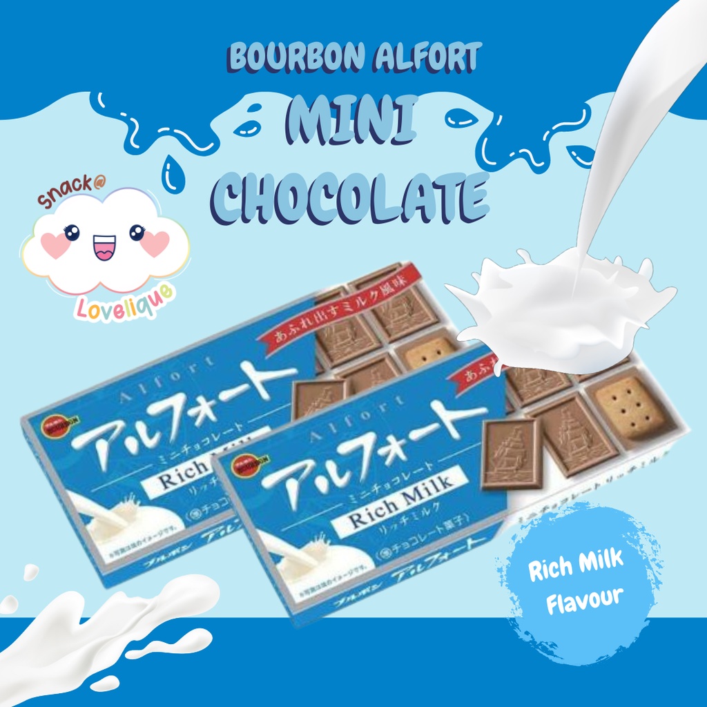 Jual Bourbon Alfort Mini Chocolate - Cokelat Jepang - All Variant ...