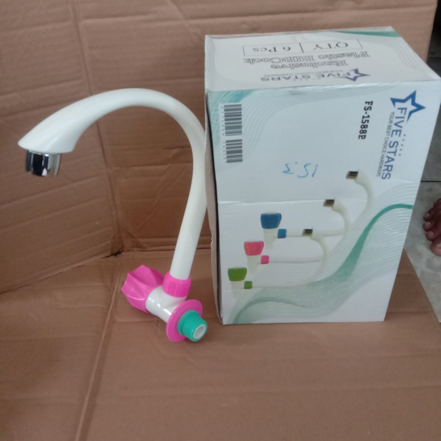 Jual Kran Angsa Tembok PVC | Kran Air | Cuci Piring Sink | Kran Dapur ...