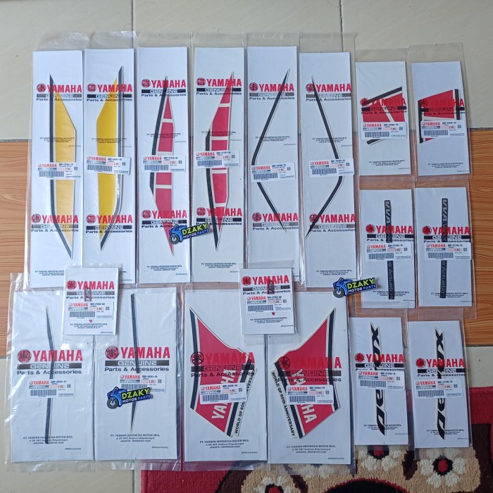 Jual Striping Graphic Sticker Yamaha Aerox World GP 60th Anniversary ...