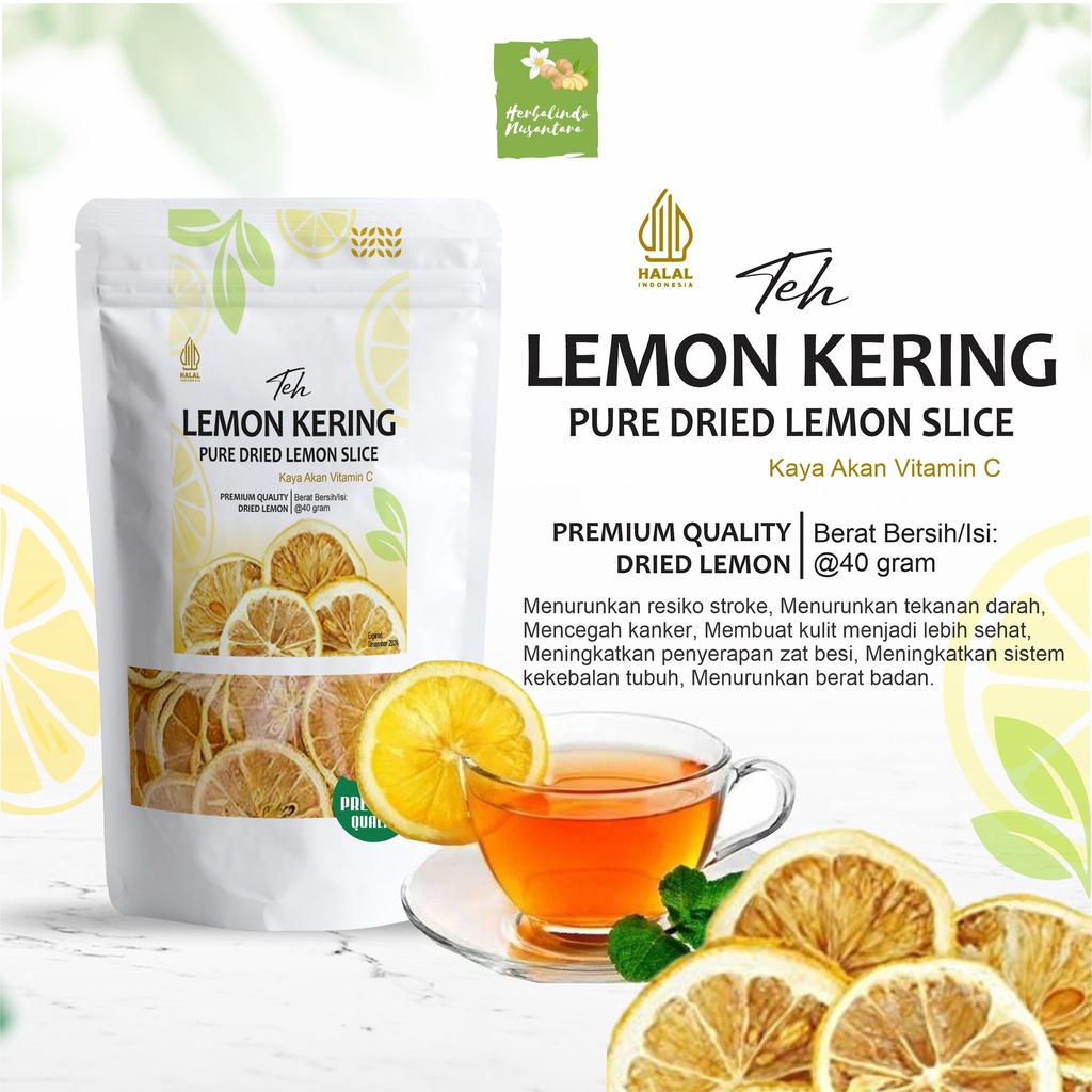 Jual Lemon kering, lemon, dried lemon, dried lemon slice, jeruk lemon ...