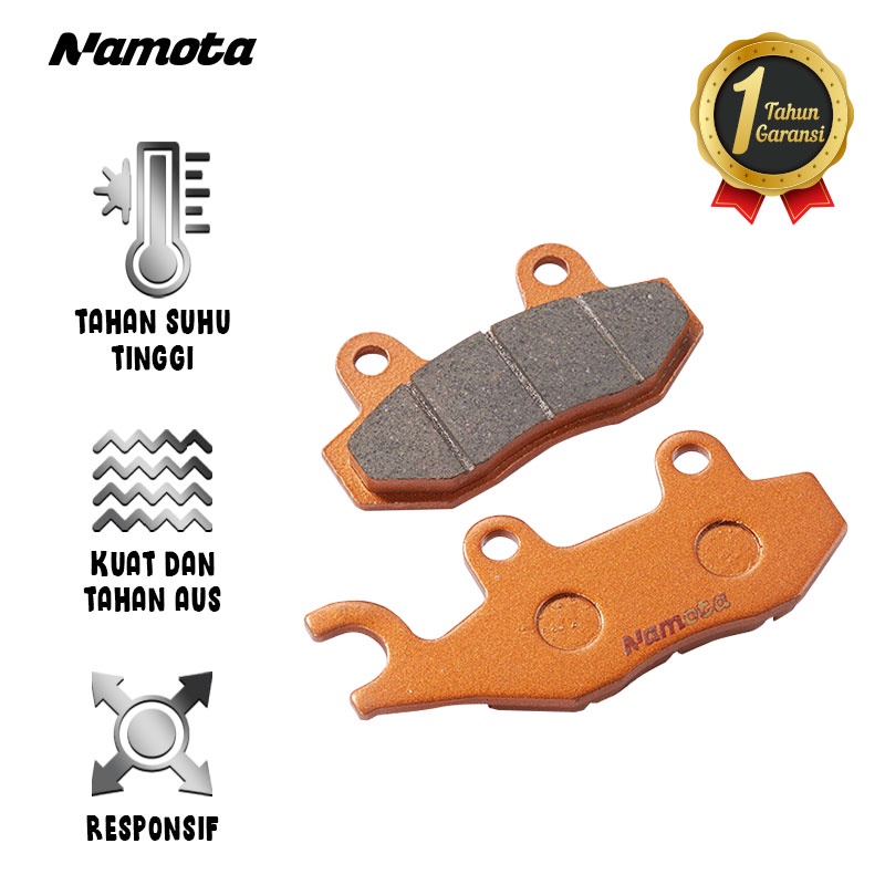 Jual NAMOTA Motorcycle Brake Pads Orange | Shopee Indonesia