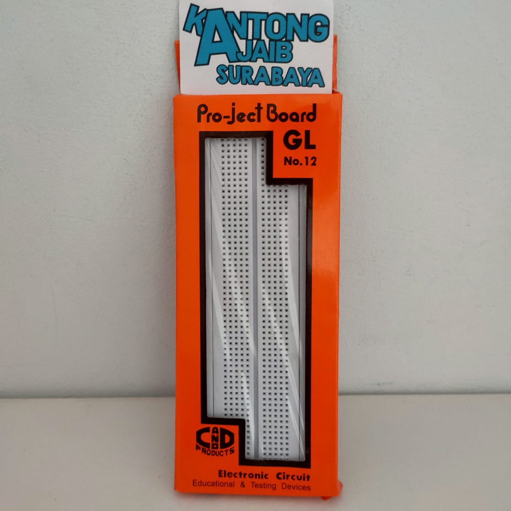 Jual Project Board GL 12 Bread Board GL 12 Papan Modul Electronic Circuit Mini Breadboard 840 ...