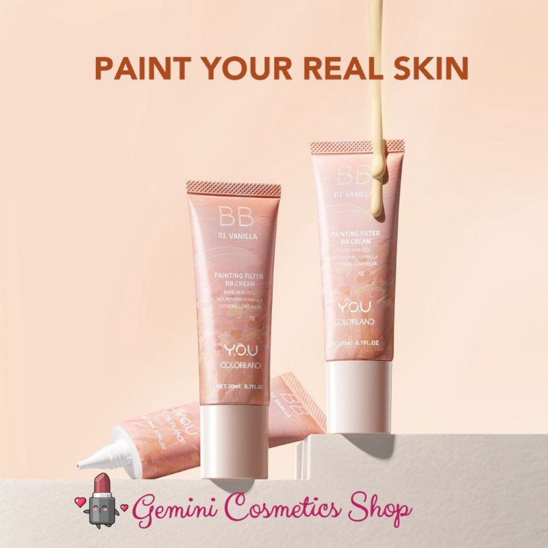 Jual YOU Colorland Painting Filter BB Cream | Shopee Indonesia