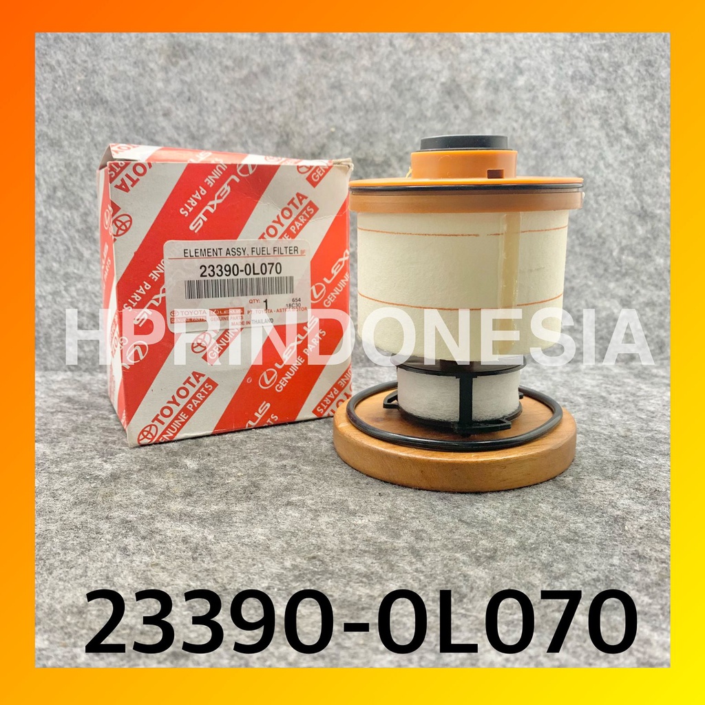 Jual Fuel Filter Saringan Bensin 23390-0L070 Toyota Fortuner Diesel VRZ ...