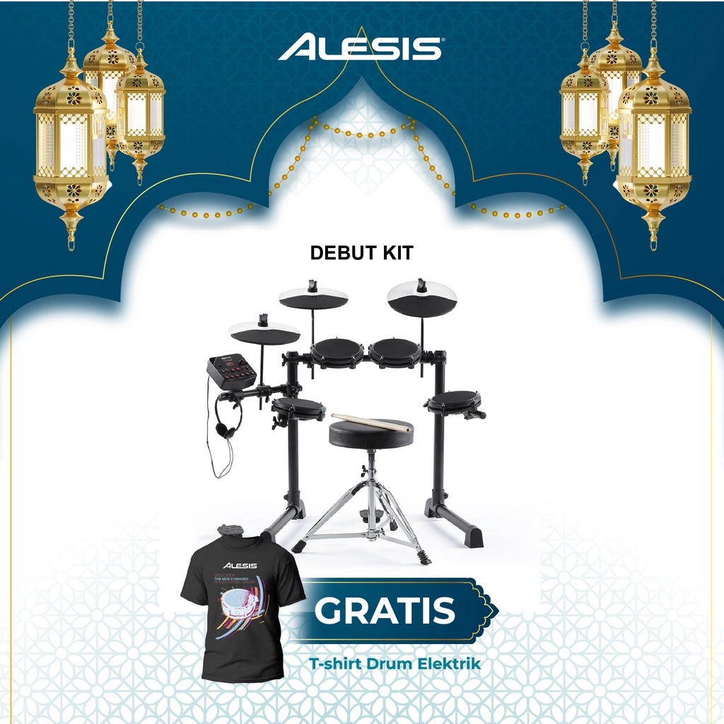 Jual Alesis DEBUT KIT Quiet Mesh Electric Drum Set | Drum Elektrik ...