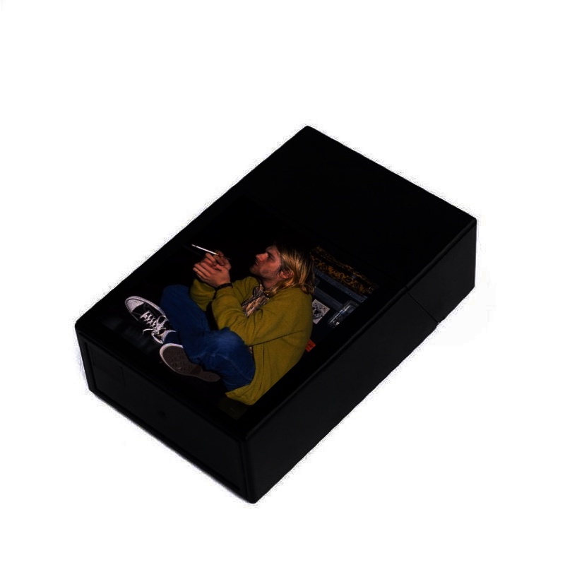 Jual KOTAK ROKOK BOX HITAM /KADO ULANGTAHUN / KOTAK ROKOK PLASTIK ...