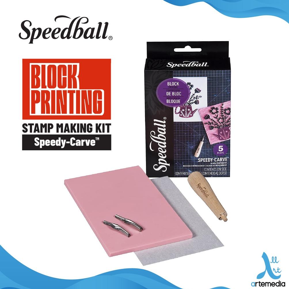 Jual Alat Stempel Speedball Rubber Stamp Making Kit Speedy Carve ...