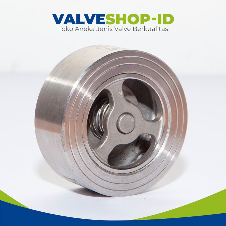 Jual Disco Check Valve DN32 1 1/4" PN16 Stainless Steel SS316 | Shopee ...