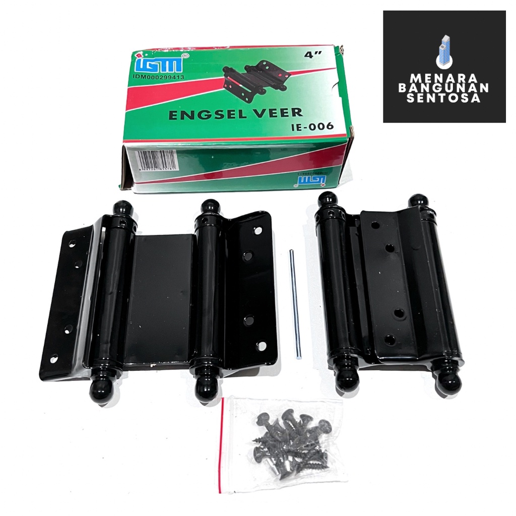 Jual Engsel Veer Hitam IGM 4" Hitam - Engsel Koboi Cowboy Pintu dan ...