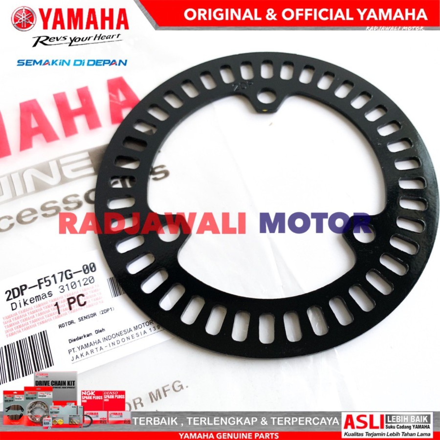 Jual PIRINGAN PLAT ROTOR SENSOR SPEED KECEPATAN NMAX , AEROX 155 ASLI ...