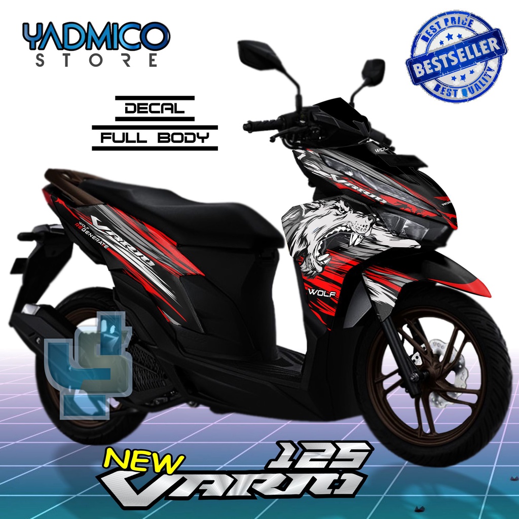 Jual Decal Vario 125 New Full Body - Stiker Motor Vario 125 New 2023 Full Body - Decal Hologram ...