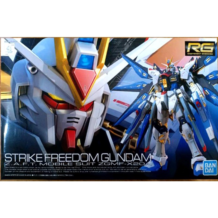Jual RG Strike Freedom Gundam | Shopee Indonesia