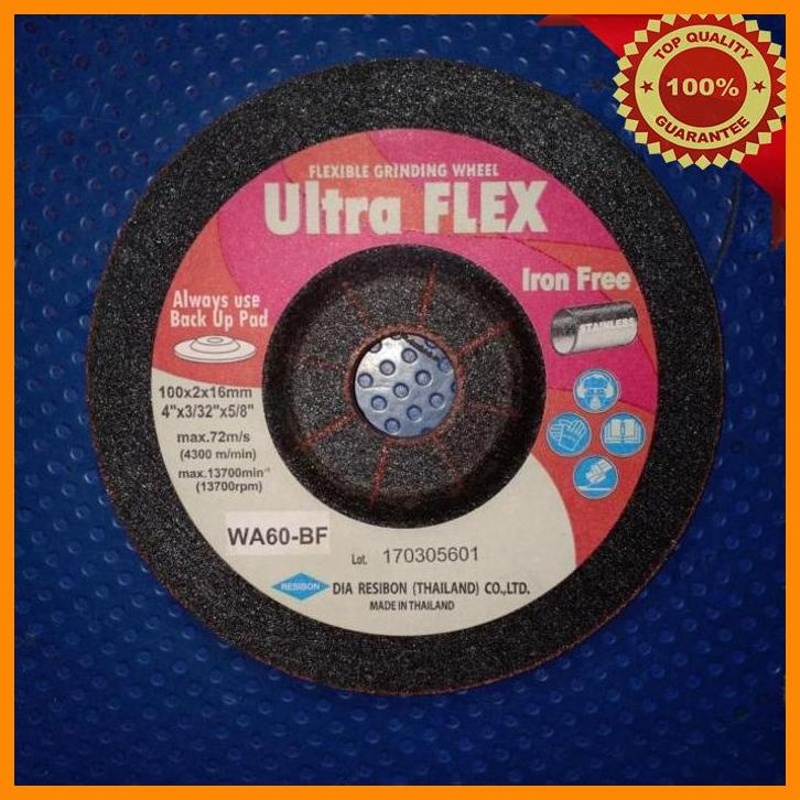 Jual (SFAJ) mata batu gurinda poles ultraflex 4 inchi WA60-BF gerinda ...