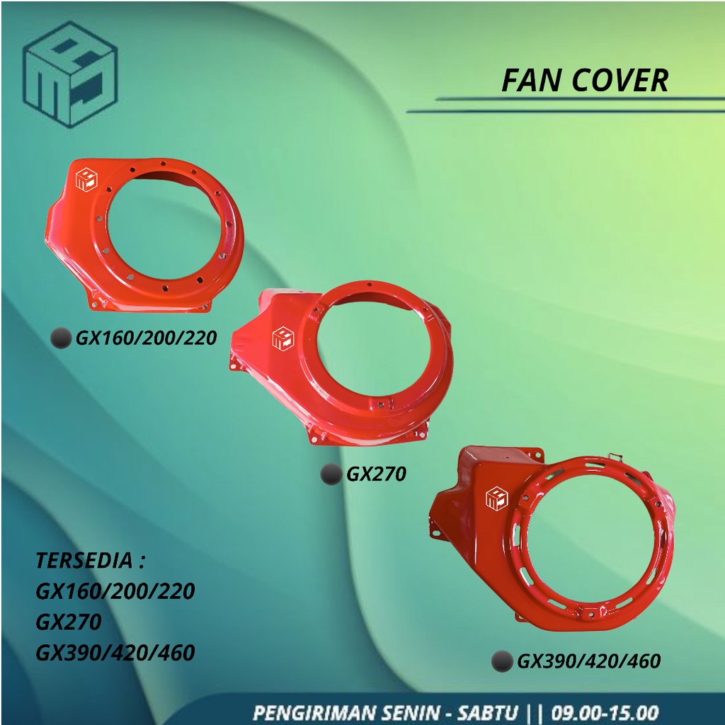 Jual Fan Cover Tutup Kap Engkol Mesin Besin Model Honda Katinting ...