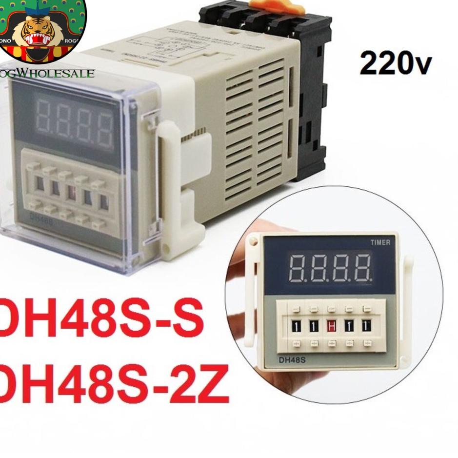 Jual Pusat Populer DH48S-S DH48S-2Z Time Relay Delay Digital Mesin ...