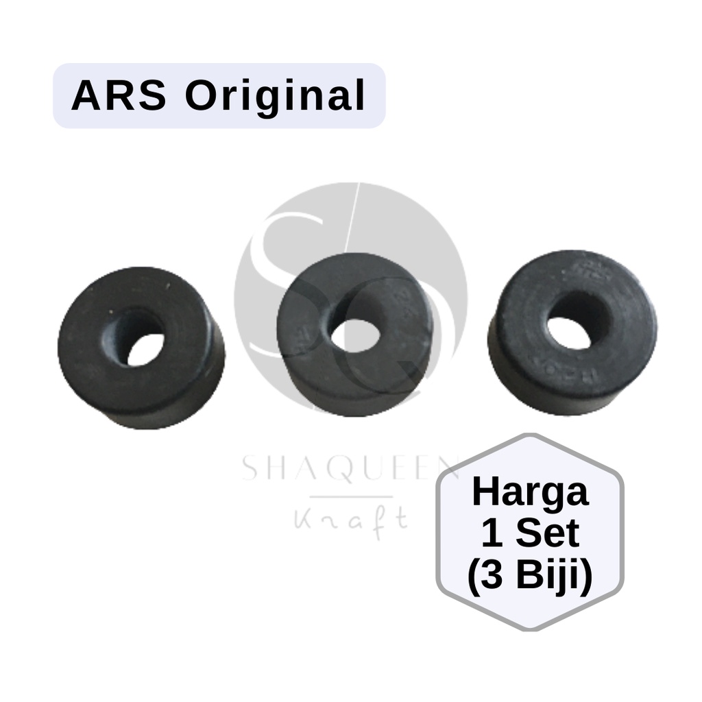 Jual [3 Pcs] Set Karet Kampas Ganda ARS Ori Honda All Matic (Rubber ...