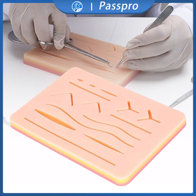 Jual Model Kulit Sutura 3 Layer Sutura Latih Jahit Luka Medis Wound ...